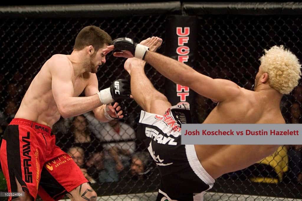 Josh Koscheck vs Dustin Hazelett - MMA Full Contact