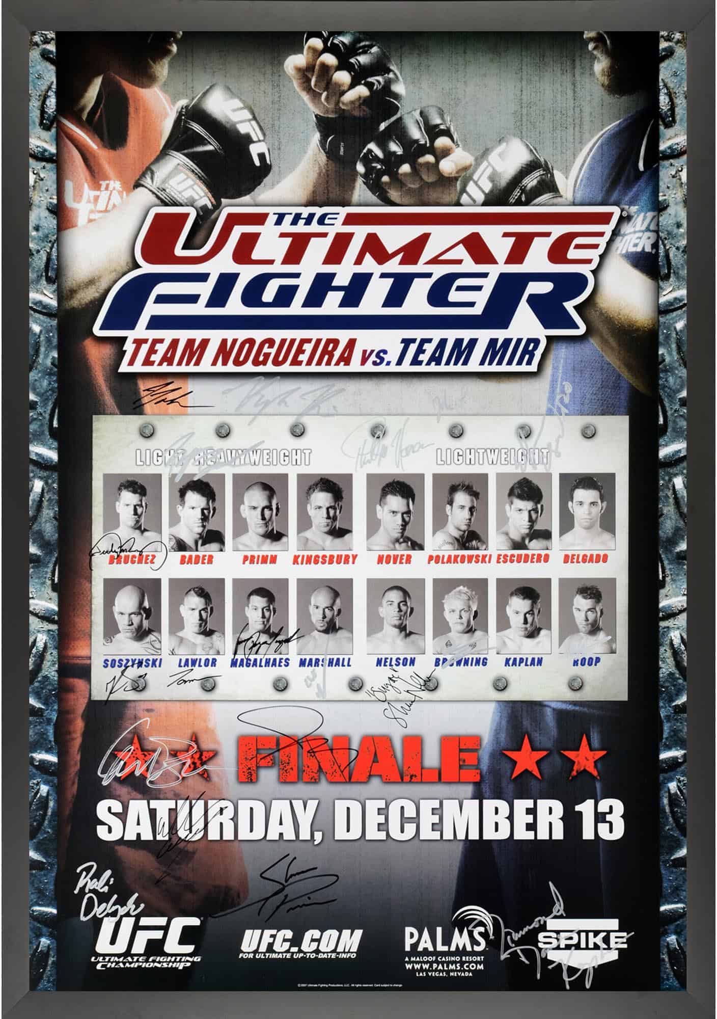 The Ultimate Fighter 8 Finale Weigh-in Results, Salaries, Bonuses, and ...